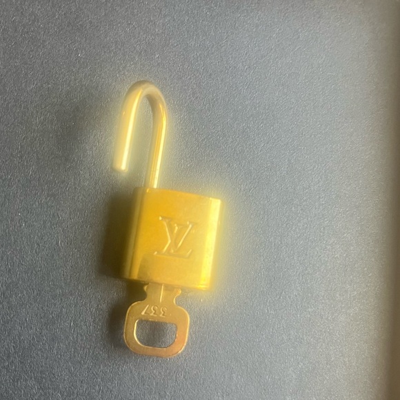 Louis Vuitton | Accessories | Authentic Louis Vuitton Brass Padlock ...